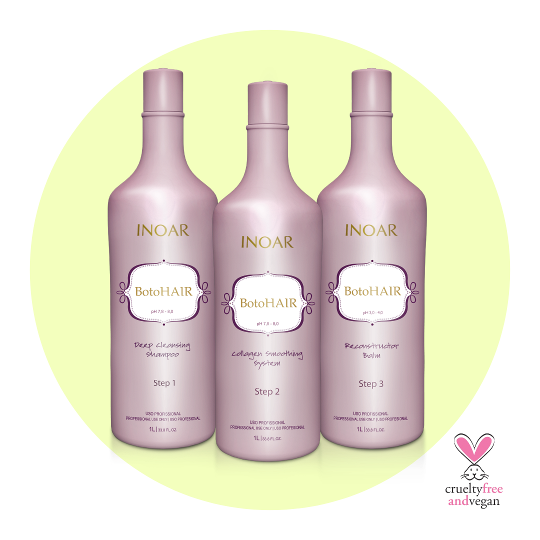 Inoar BotoHair Smoothing System 1 Liter Kit – Inoar USA